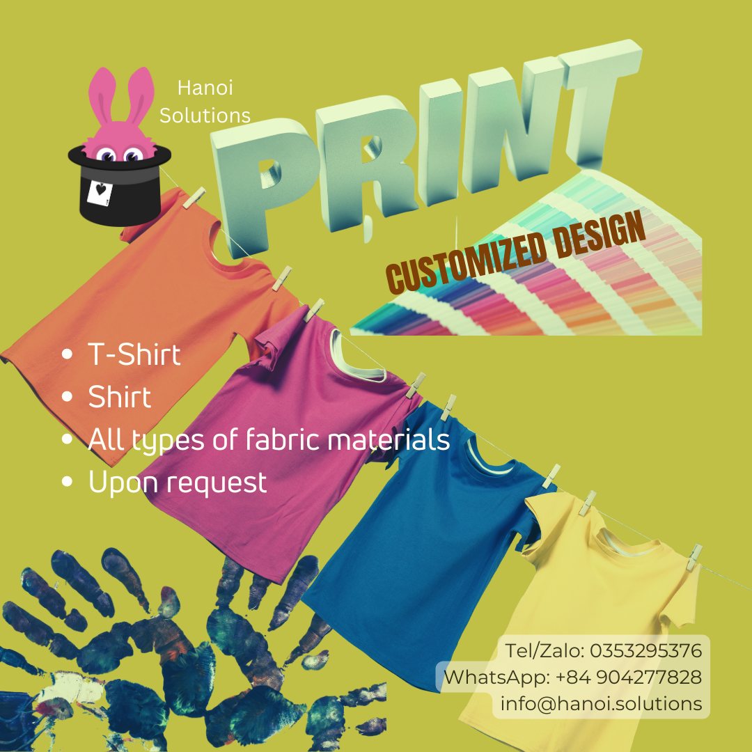 Printing on all types of fabrics – Hanoi Solutions